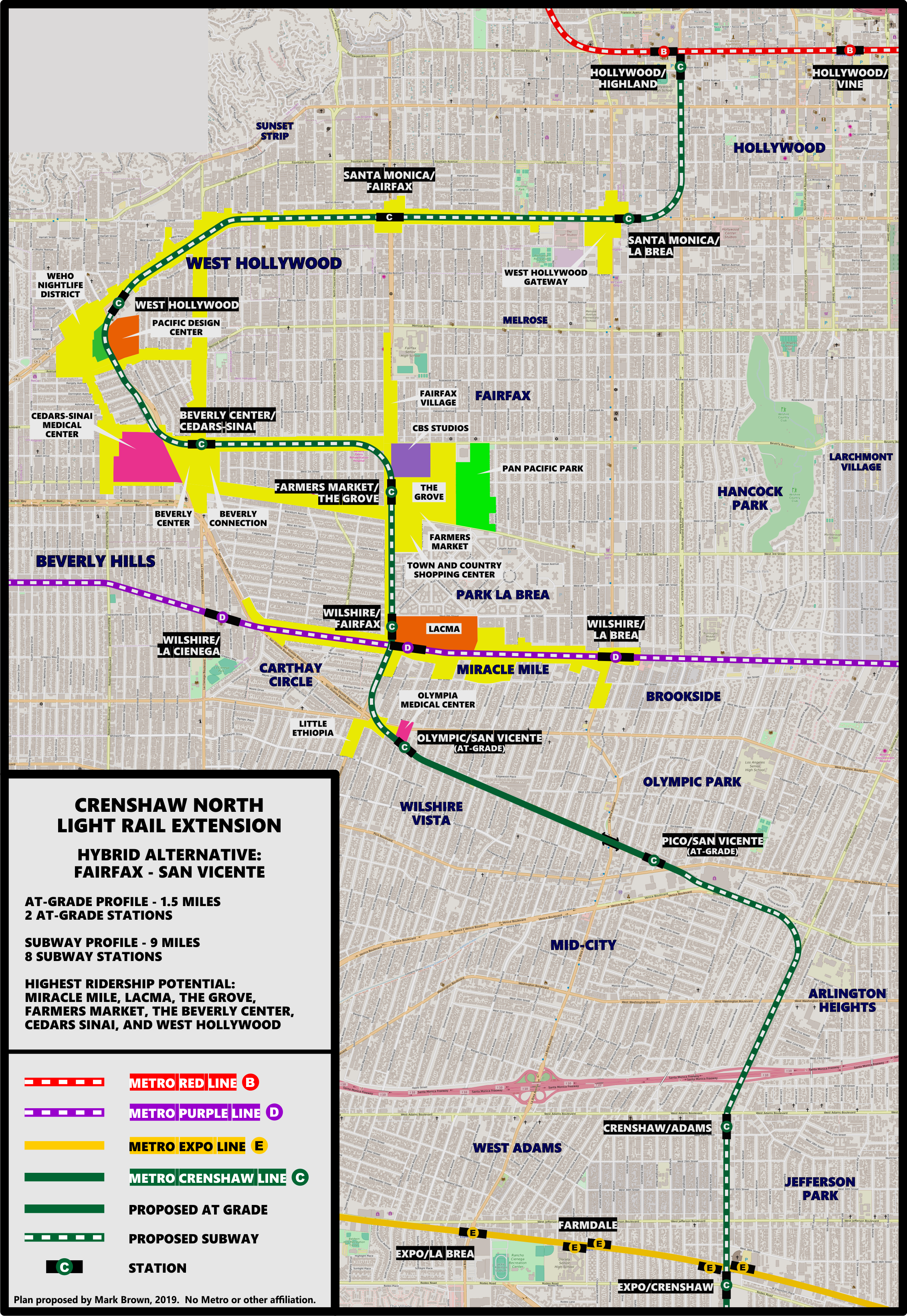 Crafting the K Line Northern Extension Hybrid Alignment – Mapping by ...