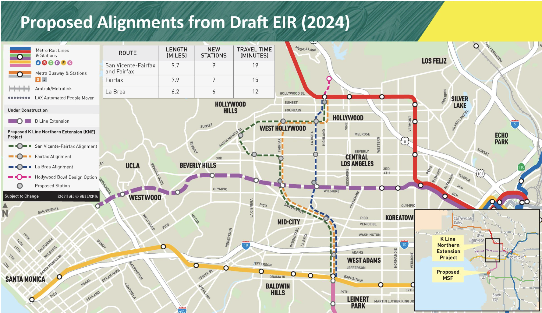 Crafting the K Line Northern Extension Hybrid Alignment – Mapping by ...